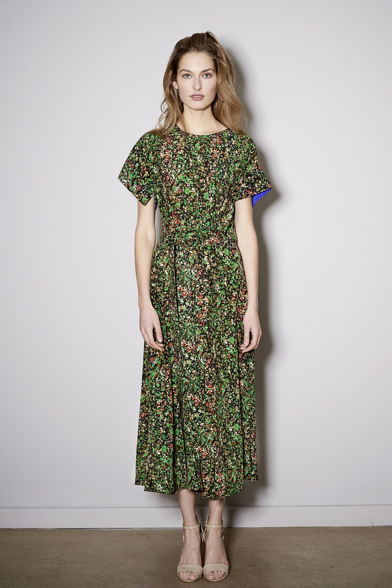 THONE NEGRÓN HALF MOON DRESS watercolor – ETTINA BLAISON